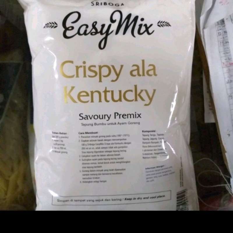 Jual Easy Mix Crispy ala Kentucky 1 kg Savoury Premix - Easy Mix Tepung ...