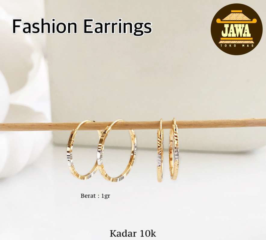 Jual Anting Jepsi Buletie Kadar 10K Toko Mas Jawa - 1.1 Gram di Seller ...
