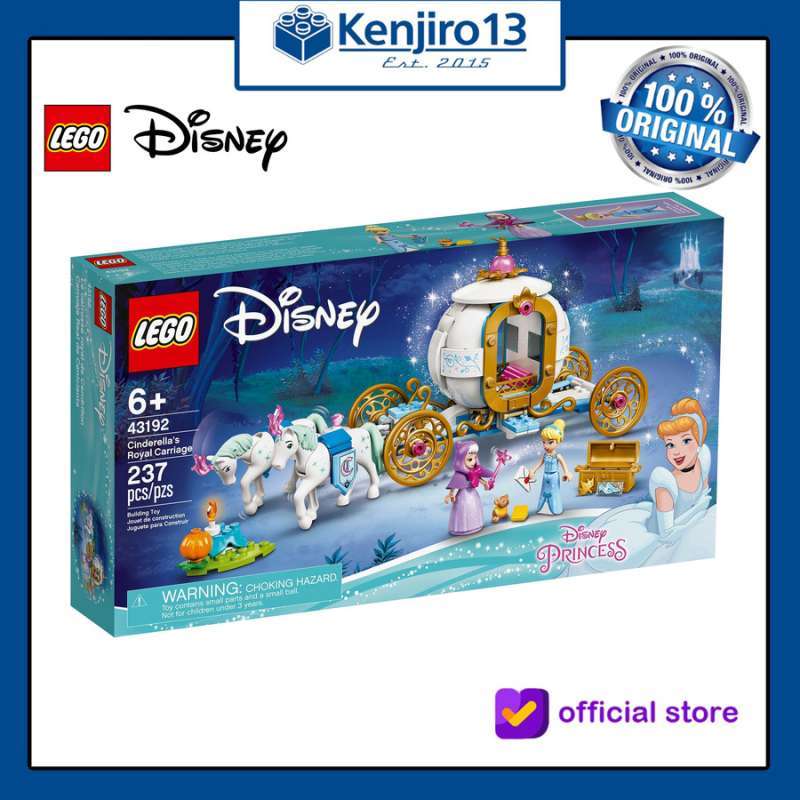Jual Lego Disney 43192 Cinderella's Royal Carriage di Seller Kenjiro13 ...