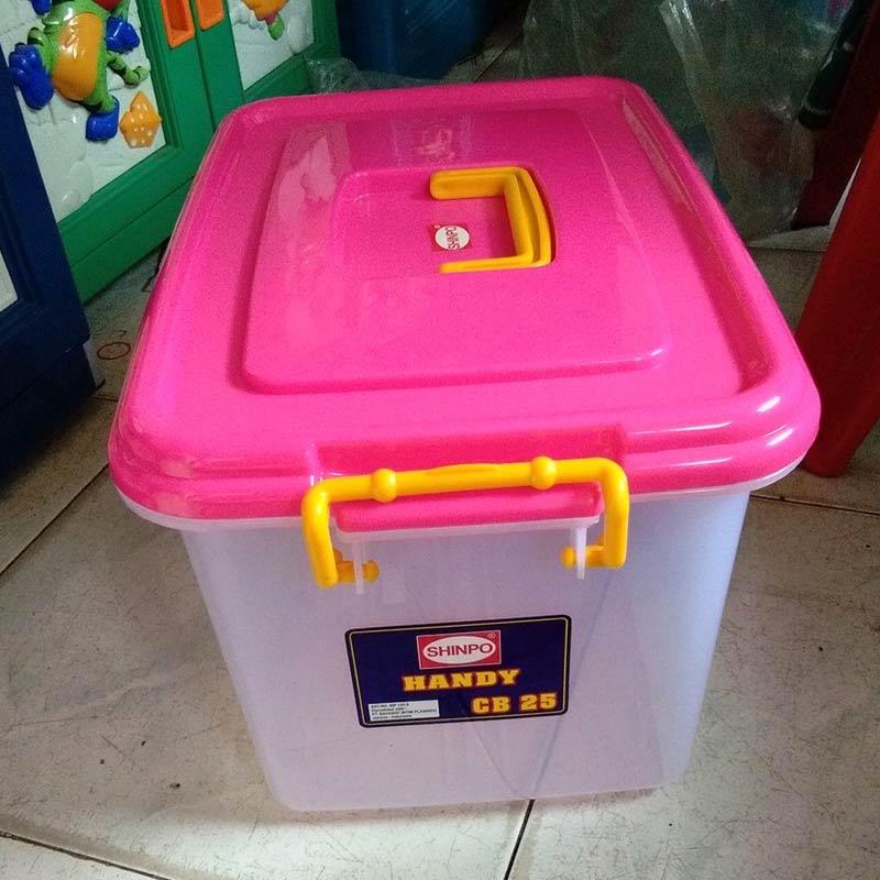 Jual Shinpo 133-3 CB 25 Plastik Container Handy Box with Handle di ...