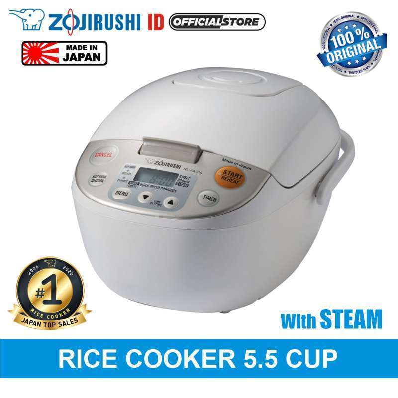 Promo Zojirushi Nl-aaq 10 Ca Micom Digital Rice Cooker 1 Liter Diskon ...