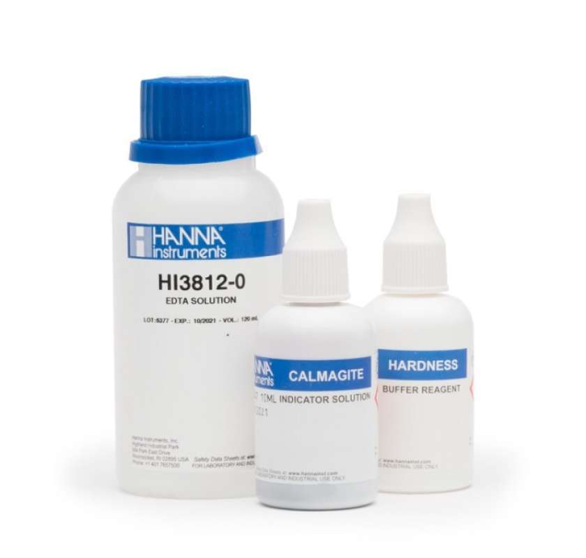Promo Hi3812-100 Total Hardness Test Kit Replacement Reagents (100 ...