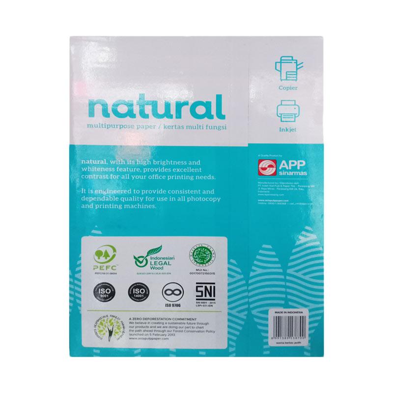 Promo Natural Multipurpose Paper A4 Kertas Fotokopi [70 Gsm/ 1 Rim ...