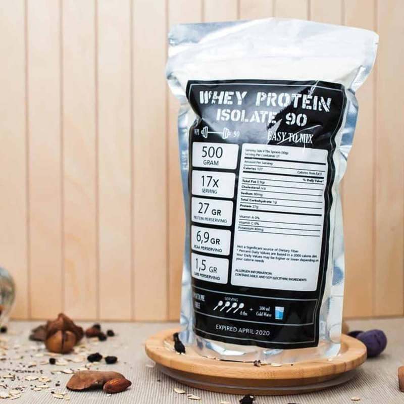 Jual Oem Whey Protein Isolate Wpi 90 Plain Suplemen Kesehatan Di Seller ...