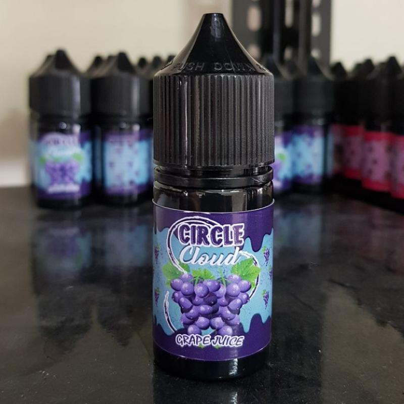 Promo Juicenesia Circle Cloud Rasa Grape Juice Liquid Vape [30 Ml/ Zero ...