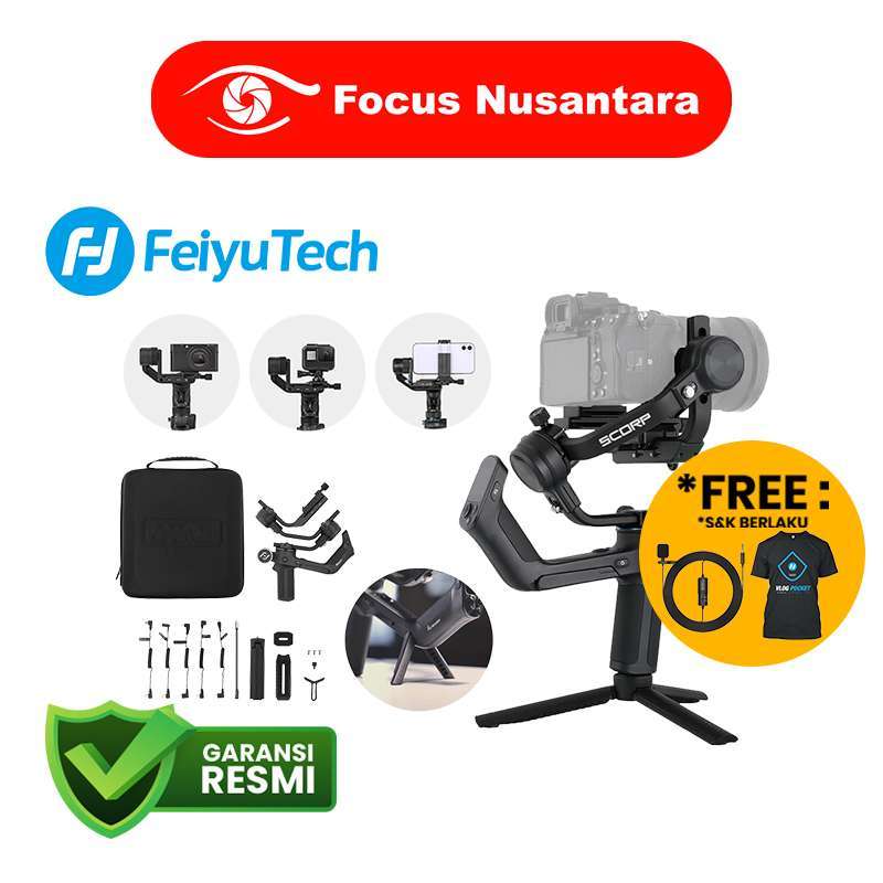 Promo FOCUS NUSANTARA - FEIYUTECH Scrop Mini 3-Axis Handhleld Gimbal ...
