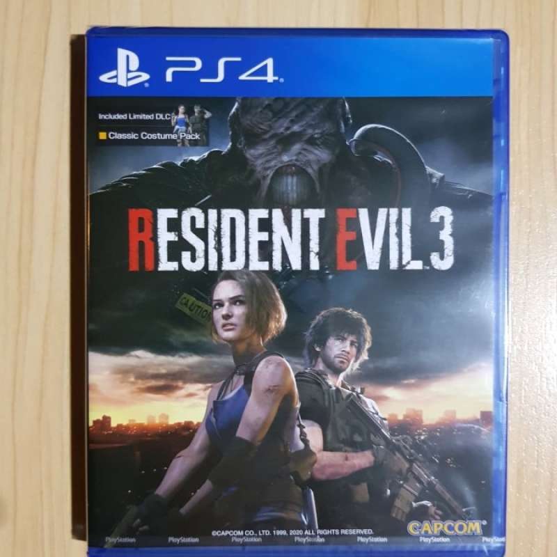 Jual resident evil 3 remake region 3 / kaset ps4 resident evil 3 remake ...