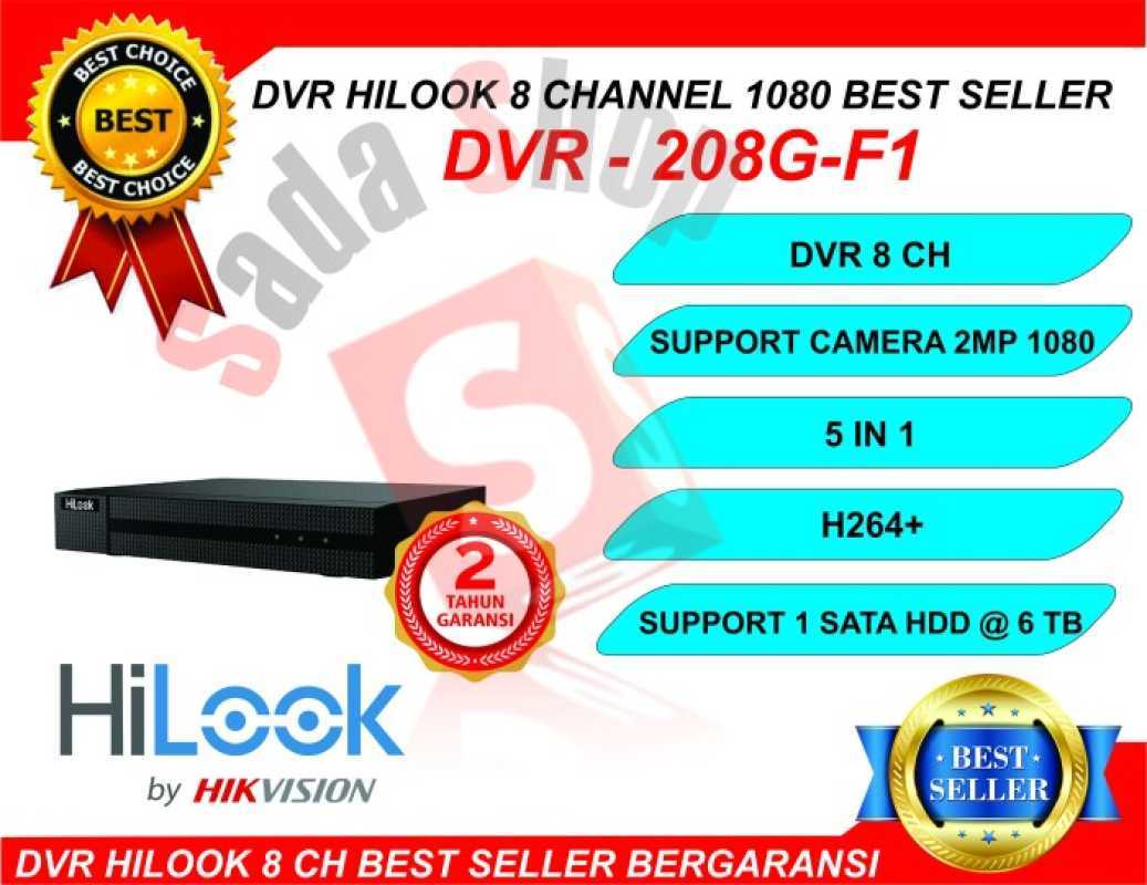 Jual Tahun ini aja kak DVR 8 CHANNEL 208G-F1 2MP 1080P HILOOK 5 IN 1 ...