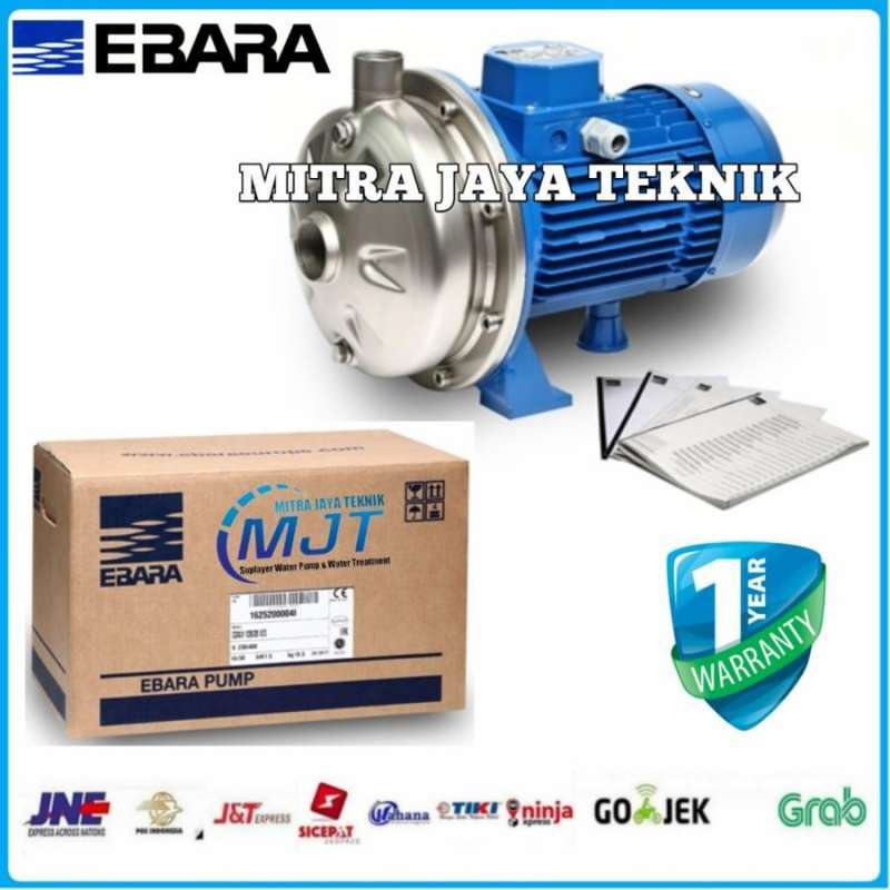 Jual Pompa Ebara CDX 120/20 2kw 3phase Pompa Centrifugal stainless stell di Seller Mitra Jaya ...
