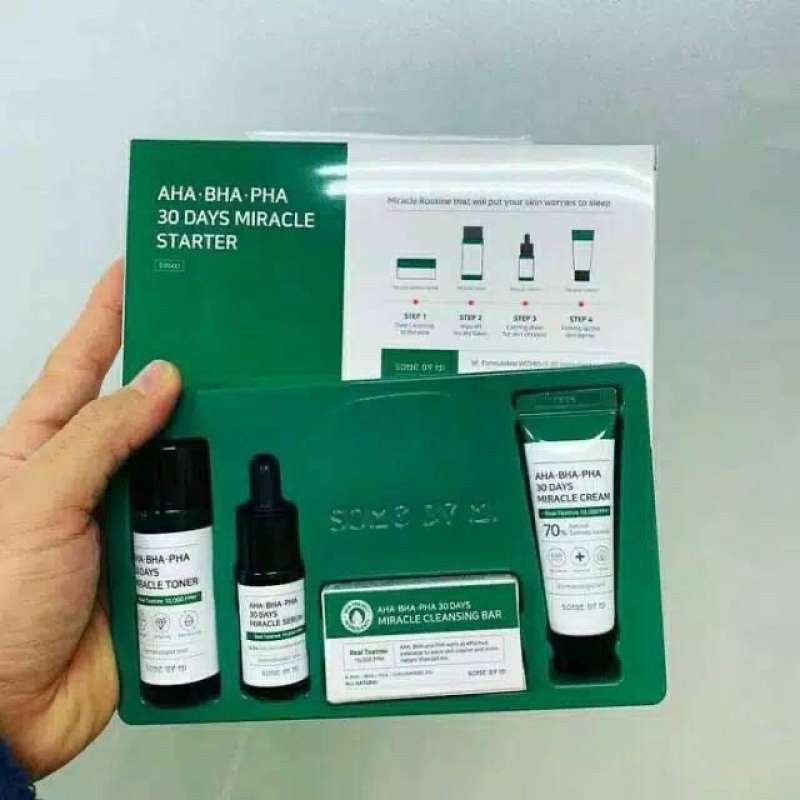Promo Authentic Somebymi / Some By Mi 30 Days Miracle Starter Kit 4 ...