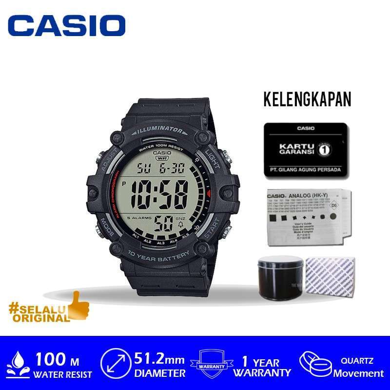 Promo Jam Tangan Pria Casio Original AE-1500WH-1AVDF Diskon 25% di Seller Toko Jam Rolex - Pasar ...
