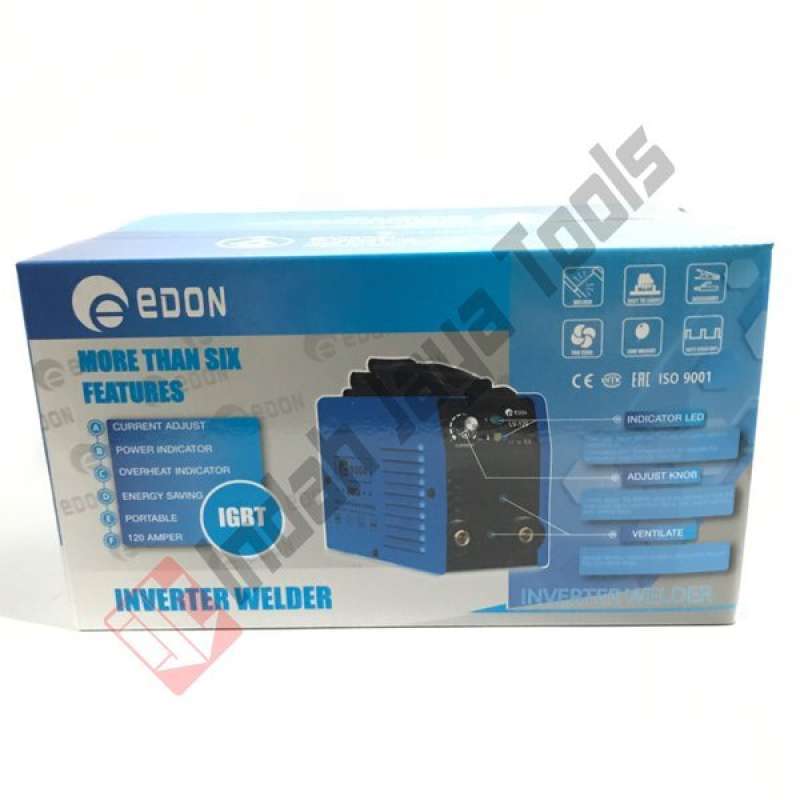 Promo EDON BIRU LV-120 Mesin Las Listrik 430 Watt by Redbo Travo Inverter Diskon 1% di Seller ...