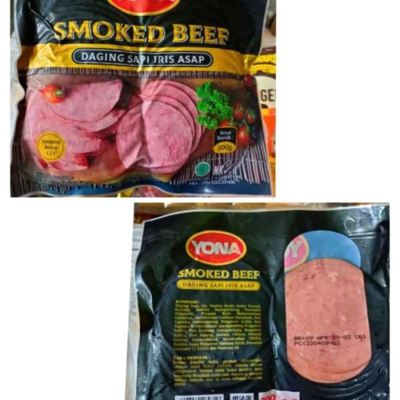 Jual Yona Smoke Beef 500 Grm Di Seller King Durian 84 - Abadijaya, Kota ...