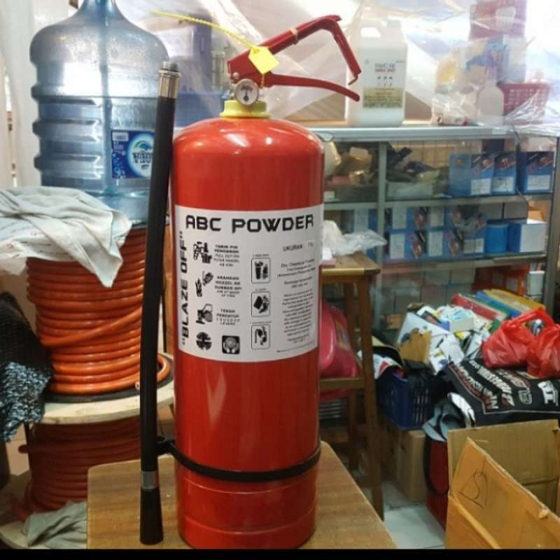 Promo apar alat pemadam api BLAZE OFF fire extinguisher powder ABC 9kg ...