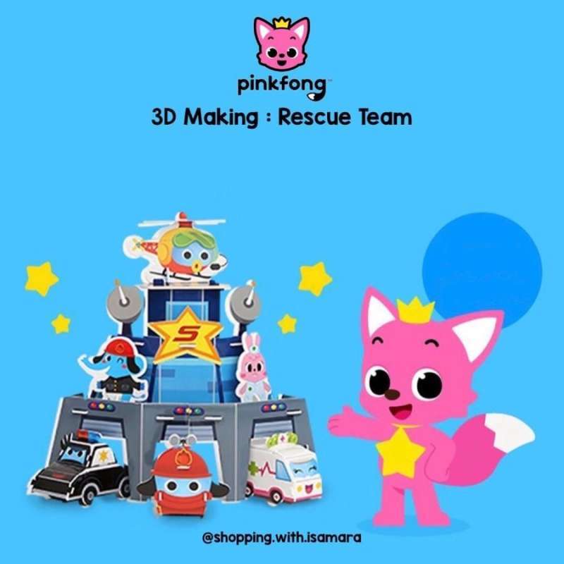Jual Pinkfong 3D Making : Rescue Team di Seller shopping.with.isamara - Kota Tangerang Selatan ...