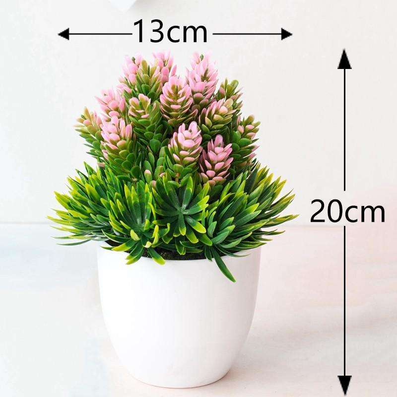 Jual Pot Tanaman Pohon Pinus Pink Pajangan Meja Ruang Tamu Kantor Cafe ...