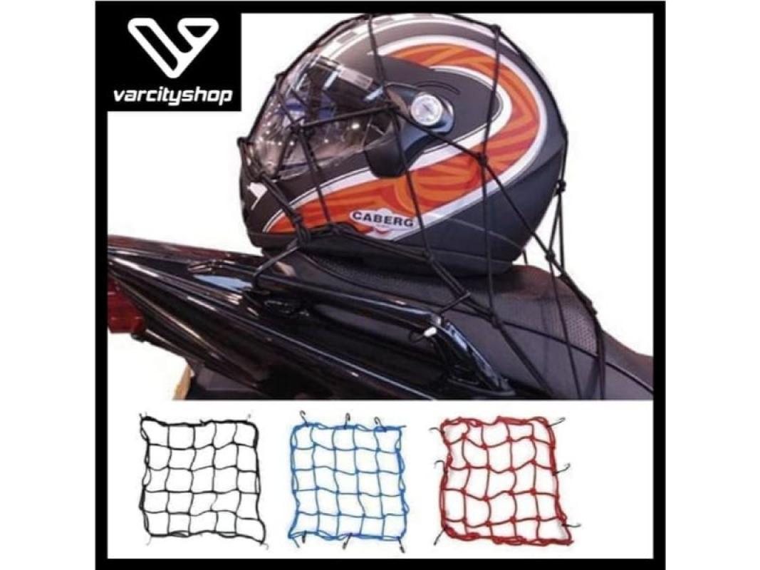 Promo Jaring Helm Motor Barang Bagasi Mesh Tali Pengikat Helmet Cargo ...