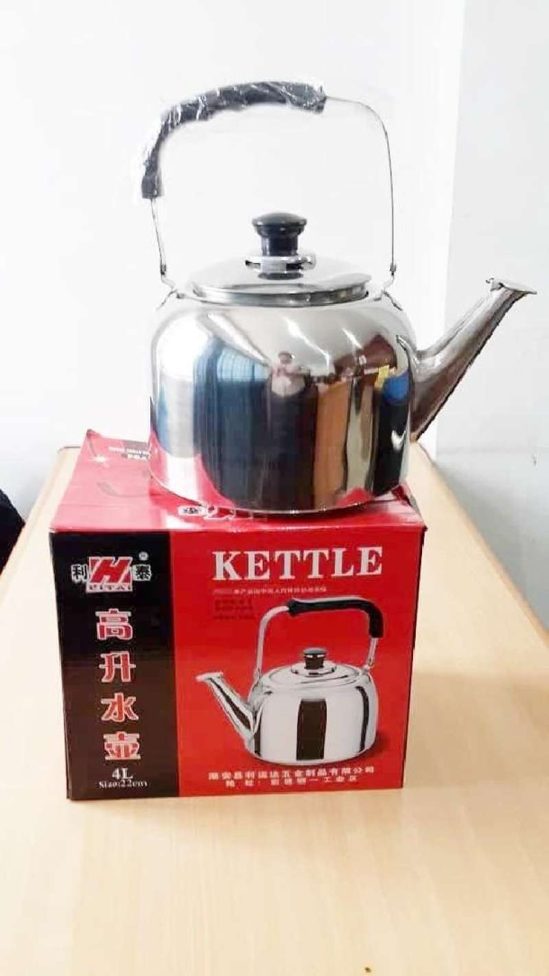 Jual Teko / Ceret Air Stainless Steel 4 Liter TEBAL Best Quality di ...