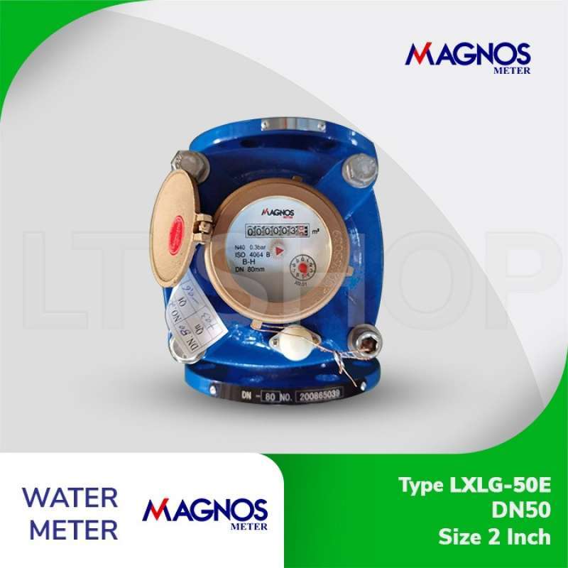 Promo Water Meter MAgnos DN50 ukuran 2 inch Diskon 2% di Seller Odettee Shop - Wanasari, Kab ...