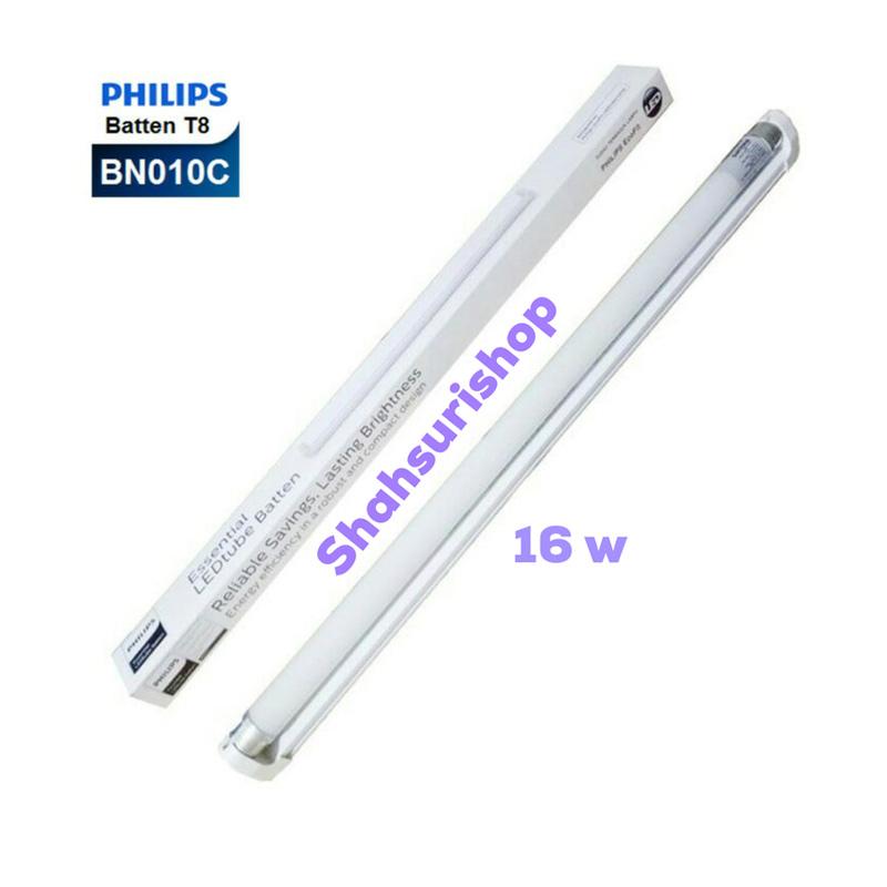 Promo PHILIPS Tl LED Tube Ecofit Kap Batten T8 BN010 C Set Lampu ...