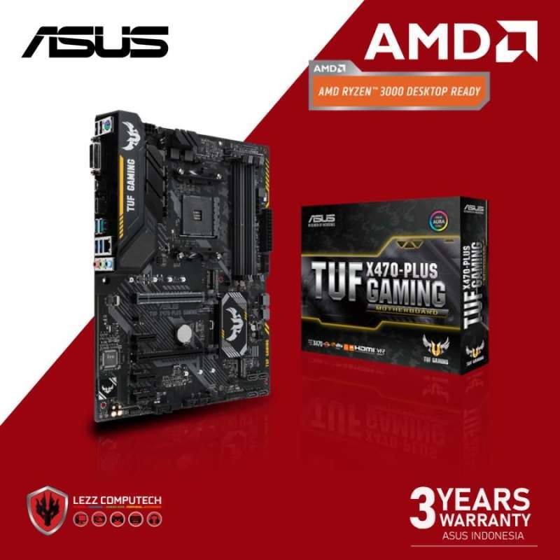 Jual ASUS TUF X470-PLUS GAMING (AMD X470, AM4, DDR4) RYZEN di Seller ...