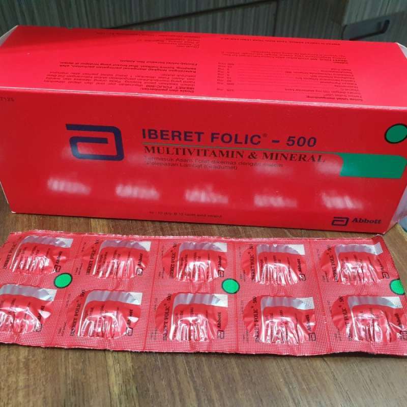 Jual Tahun Ini Aja Kak Iberet Folic 500 Mg Tahun Ini Aja Kak di Seller ...