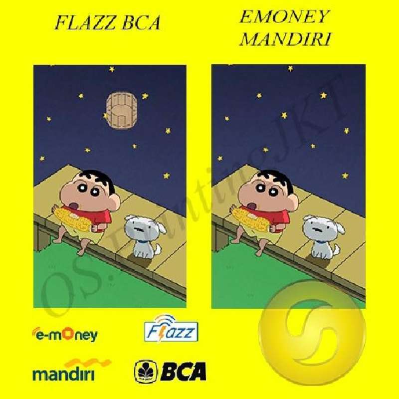 Jual Custom Kartu Flazz Bca Generasi 2 Atau Emoney/saldo 0-edisi Snchan ...