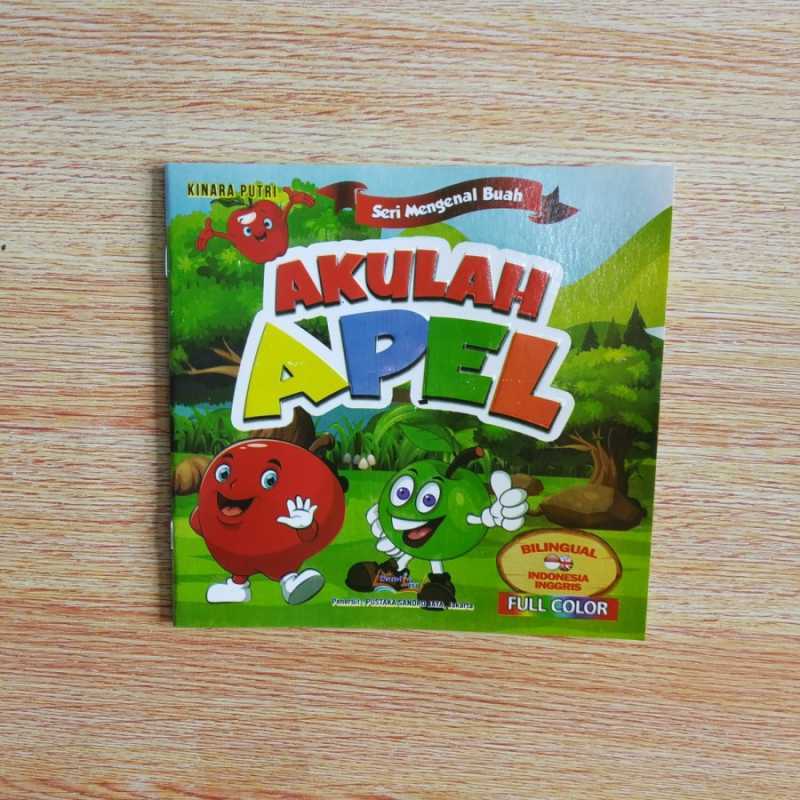 Jual Buku Anak Seri Mengenal Buah, AKULAH APEL - Sandro di Seller Toko ...