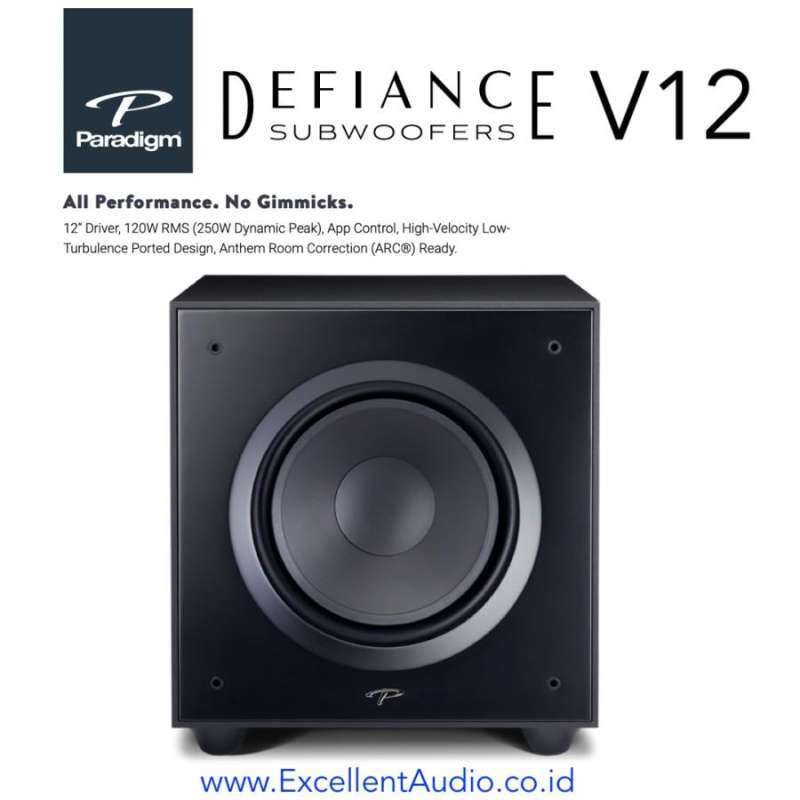 Jual Paradigm Defiance V12 12 inch active subwoofer di Seller Excellent ...