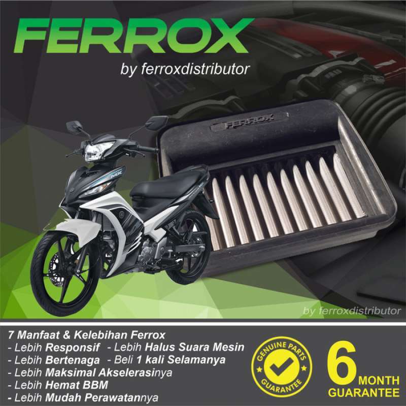 Promo FILTER UDARA FERROX YAMAHA JUPITER MX 2005-2014 (8473) Diskon 23% ...