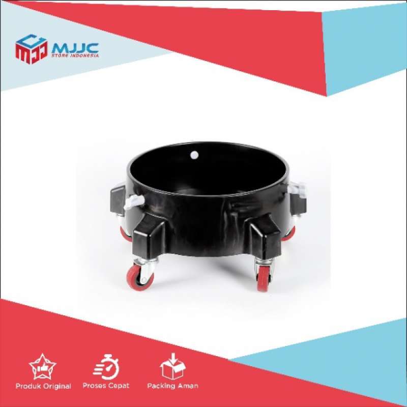 Promo Mjjc Bucket Dolly Premium Dengan Roda Trolley Ember Heavy Duty ...