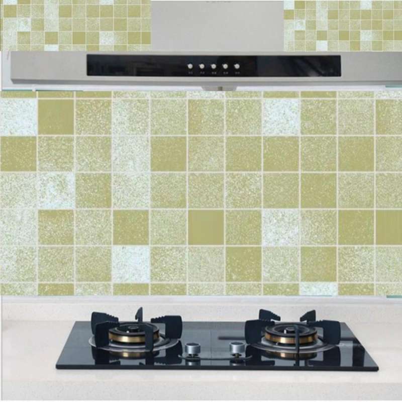 Jual Sticker Dapur Tahan Panas Dan Minyak Anti Air Mudah Dibersihkan 45 ...