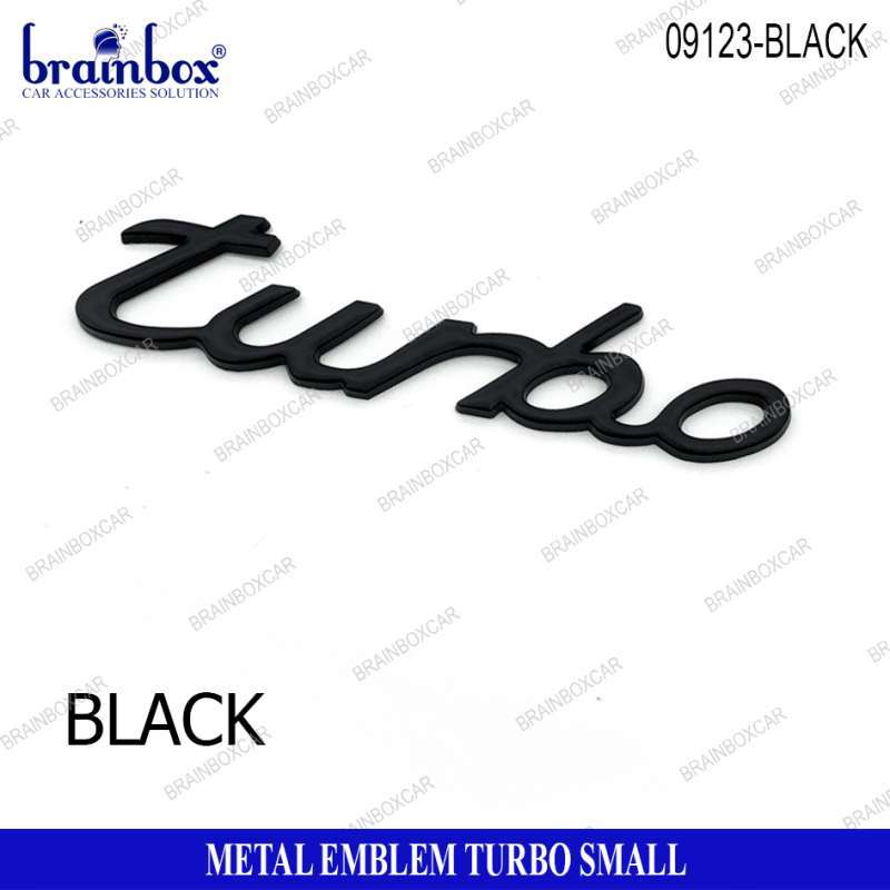 Jual Emblem Besi Logo Turbo Metal Logo Tempelan Body Mobil Di Seller ...