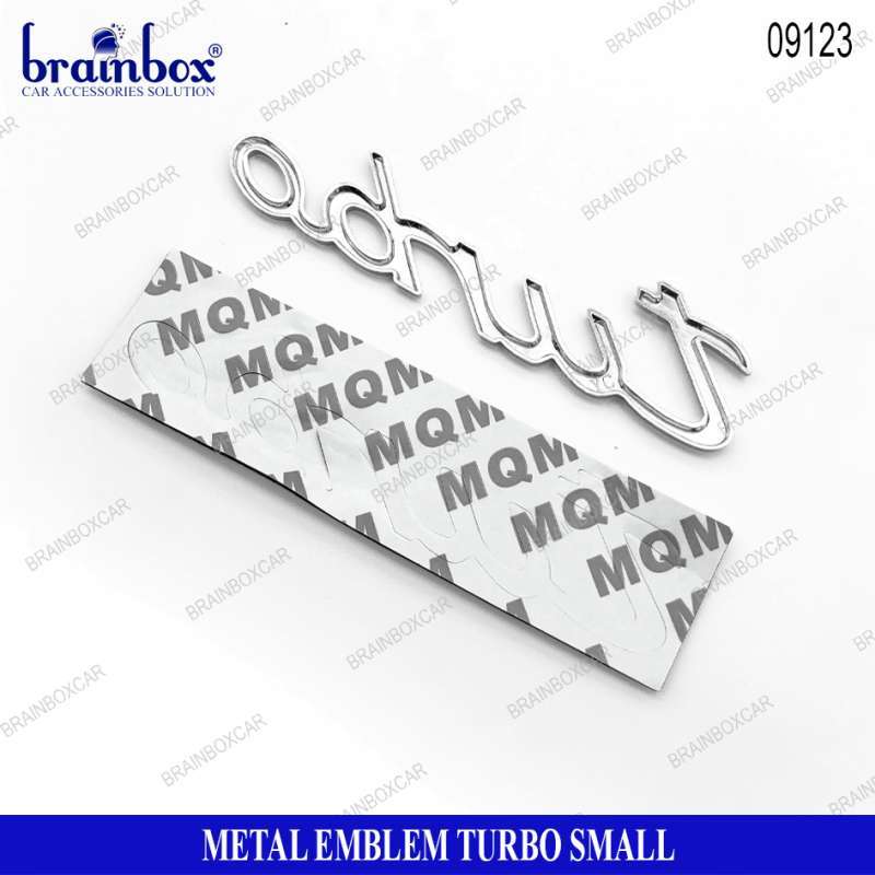 Jual Emblem Besi Logo Turbo Metal Logo Tempelan Body Mobil Di Seller ...