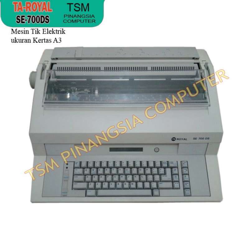 Jual Mesin Ketik Ta Royal Se700 Ds - Mesin Tik Elektrik Ukuran A3 Di ...