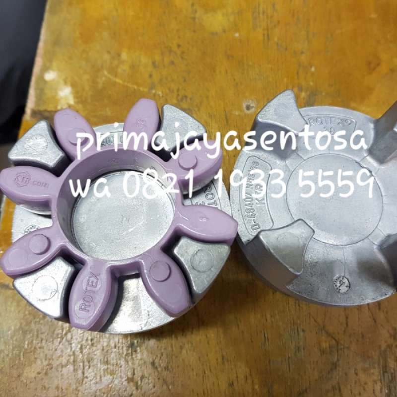 Promo COUPLING RUBBER KOPLING ROTEX GR 38 ALUMUNIUM KTR JERMAN Diskon ...