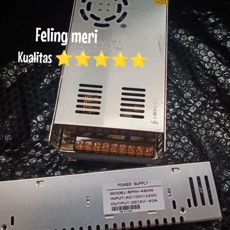 Promo Bulan ini aja kak! power suplay 12v 40a ,promo 12v 40a Bulan ini ...