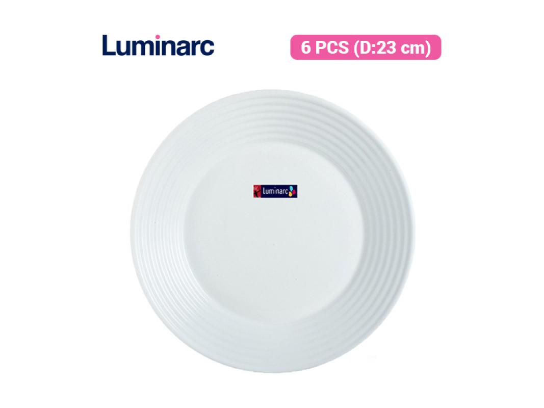 Jual Luminarc Piring Sayur Harena white 23 Cm / 6 Pcs di Seller Luminarc Official Store - Ancol ...