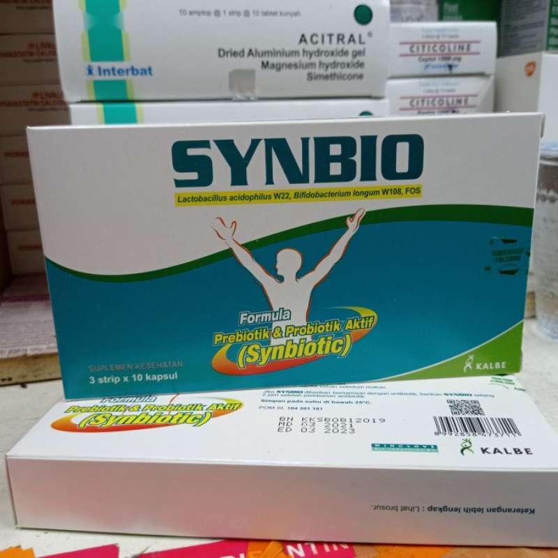 Promo Synbio Probiotik Box 30 Kapsul Diskon 23% Di Seller Masha - Kapuk ...