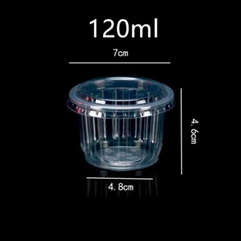 Jual cup jelly belimbing 120ml dan 65ml bening isi 50pcs di Seller Kurnia plastik - Kapuk Muara ...