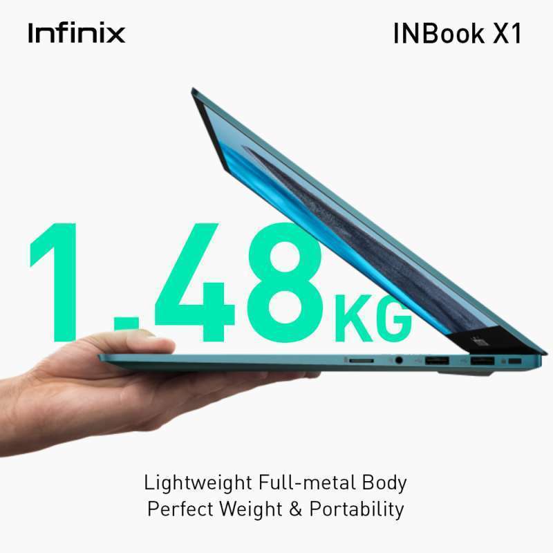 Jual Infinix Inbook 71008300036 X1 Notebook - Green [i5-1035g1 / 8gb ...