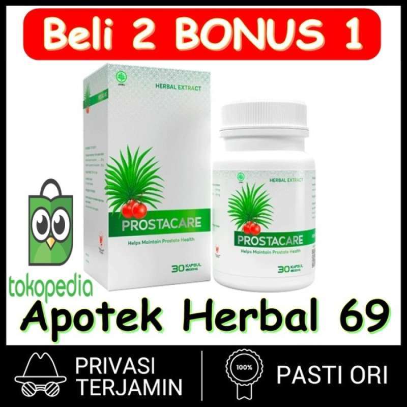 Jual Promo Of The Year Prostacare Obat Prostat Asli Sudah Teruji Bpom ...