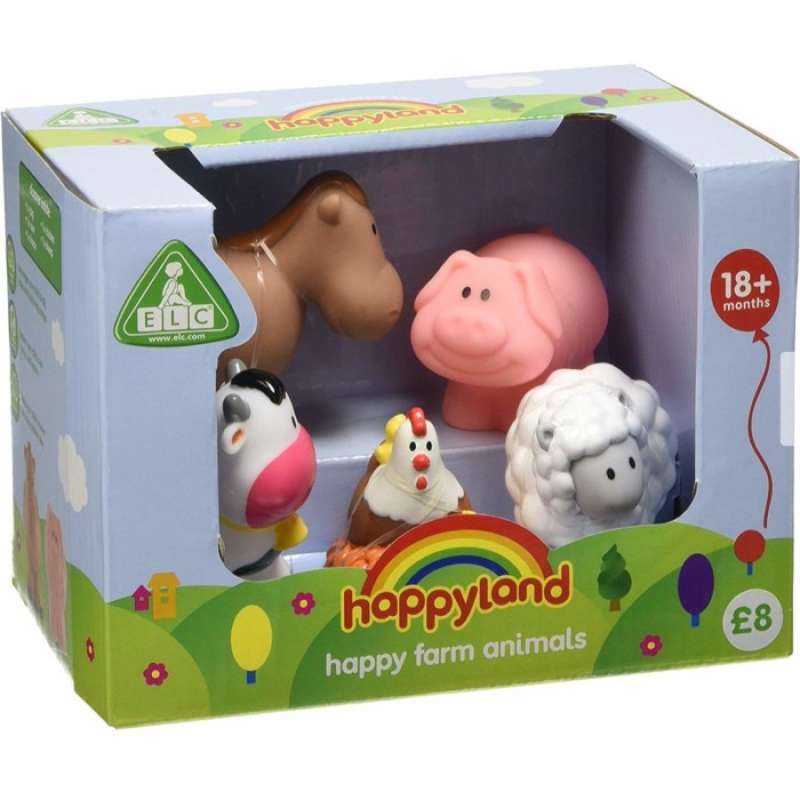 Promo Elc Happy Land Happy Farm Animals (5Pcs) Diskon 17% di Seller ...