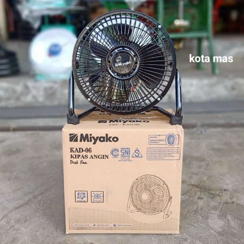 Jual Kipas Angin Meja Miyako KAD-06 Desk Fan Kecil Mini Murah Baru ...