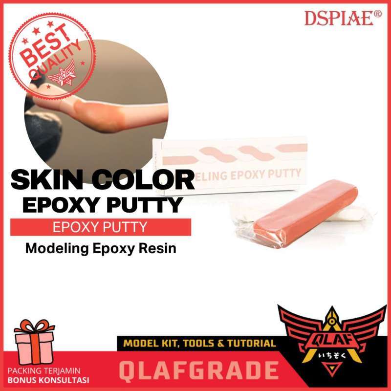 Jual Epoxy Putty Skin Color Warna Kulit Peach Modelling Epoxy Resin ...