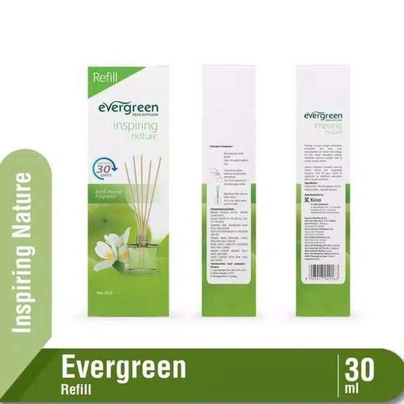 Jual Evergreen Inspiring Nature Reed Diffuser [30 mL/ Kemasan Refill ...