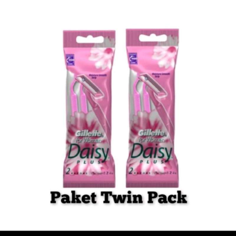 Jual Gillette for women daisy plus dengan razo mata pisau Isi 2 Pcs di ...