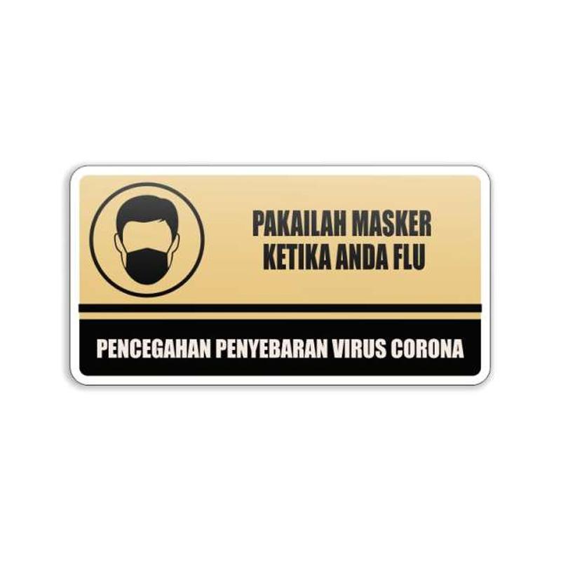 Promo The Everest Project Akrilik Paket Kantor Pakailah Masker Ketika ...