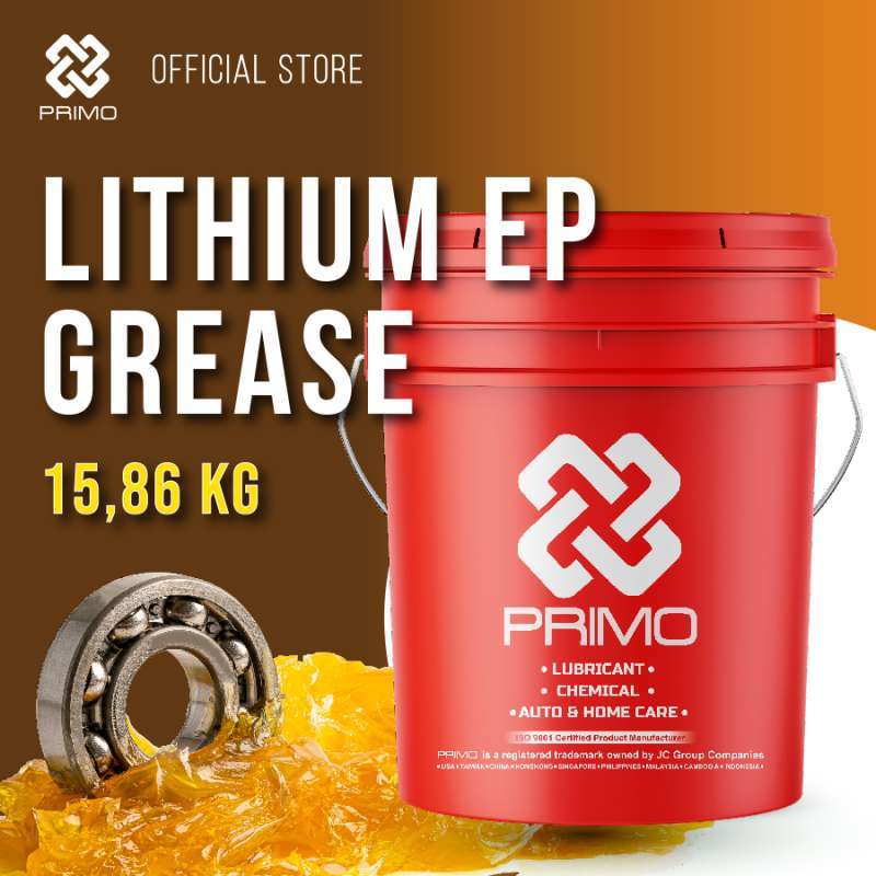 Jual PRIMO Lithium EP Grease Multipurpose Gemuk - Pail 15.86 Kg Trans ...