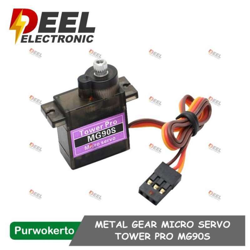 Jual MICRO SERVO MG-90S METAL GEAR TOWER PRO MG90S HIGH QUALITY di ...
